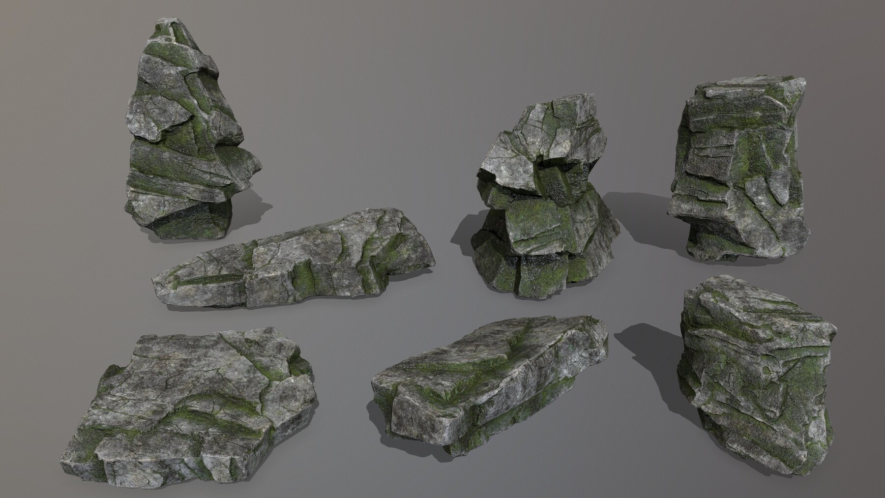 ArtStation - Rock Set | Game Assets