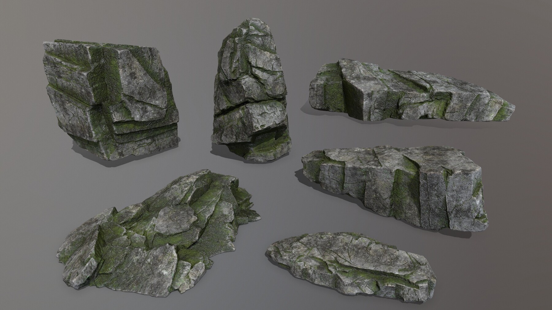 ArtStation - Rock Set | Game Assets