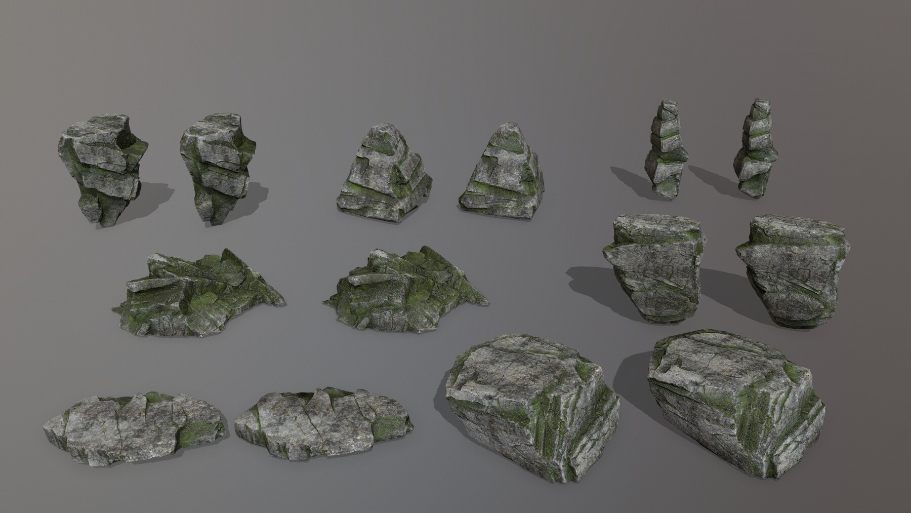 ArtStation - Rock Set | Game Assets