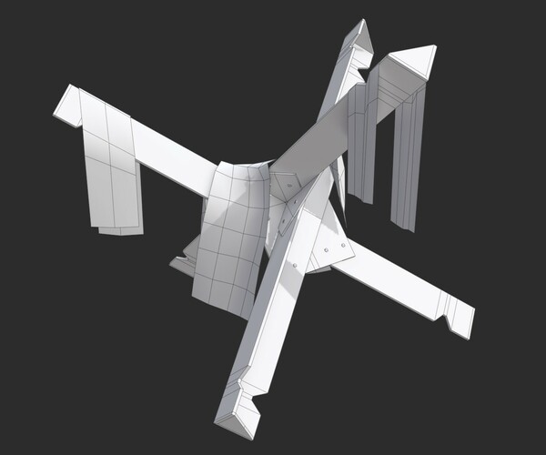 ArtStation - Czech hedgehog Obstacle WWII | Game Assets