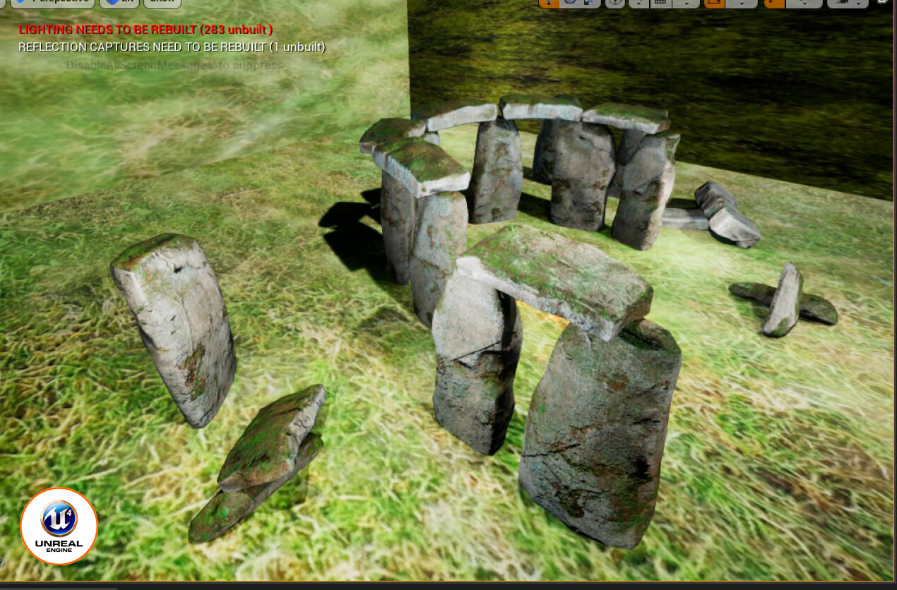 ArtStation - old stone Stonehenge | Game Assets