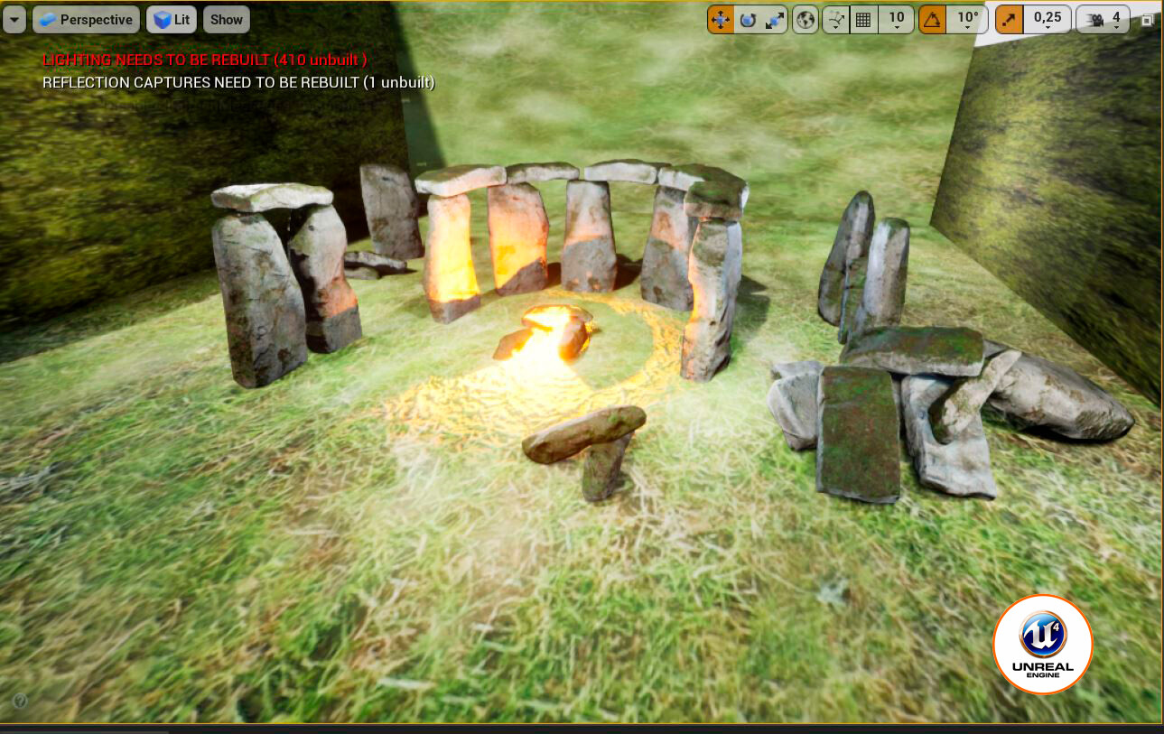 ArtStation - old stone Stonehenge | Game Assets