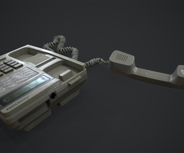 ArtStation - Retro Telephone | Game Assets