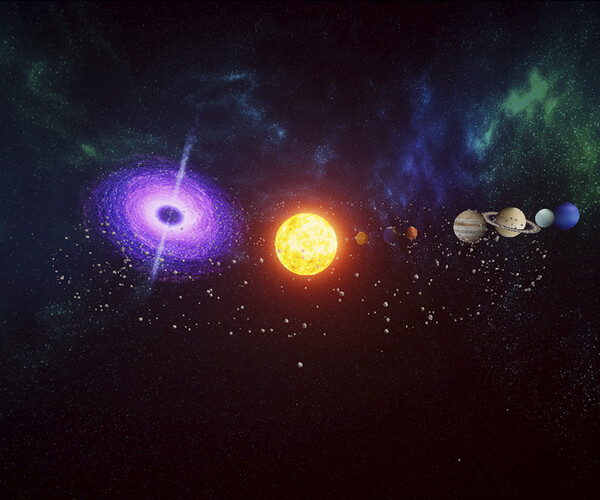 ArtStation - The Amazing Solar System | Game Assets
