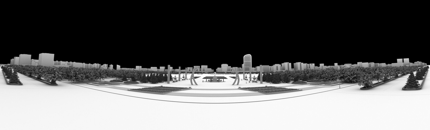 ArtStation - City large open space | Resources