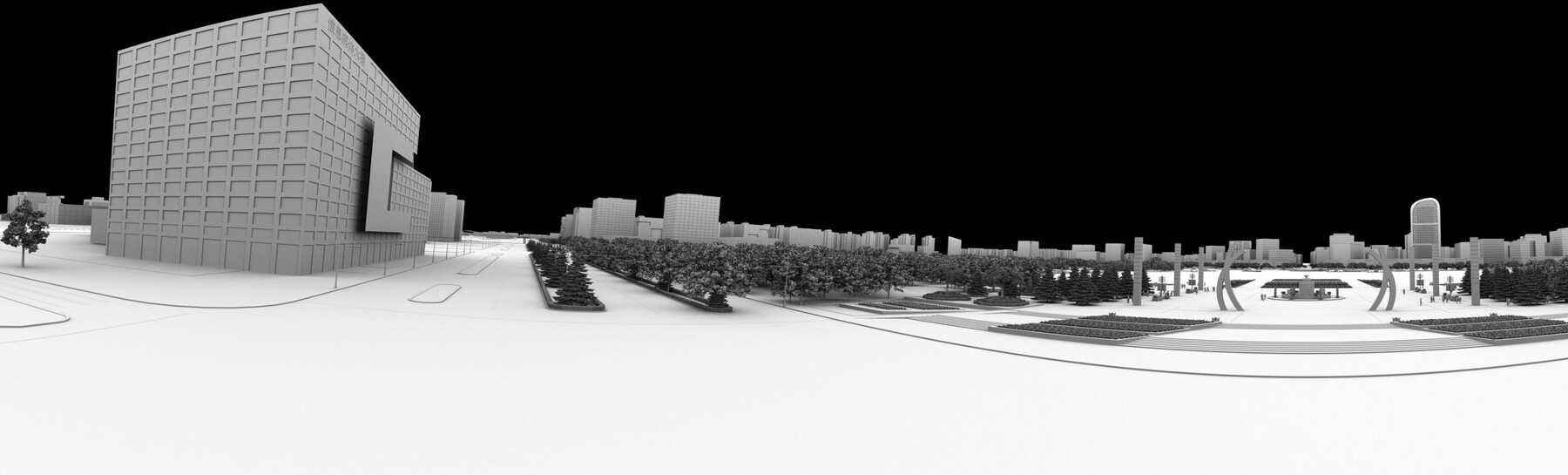 ArtStation - City large open space | Resources