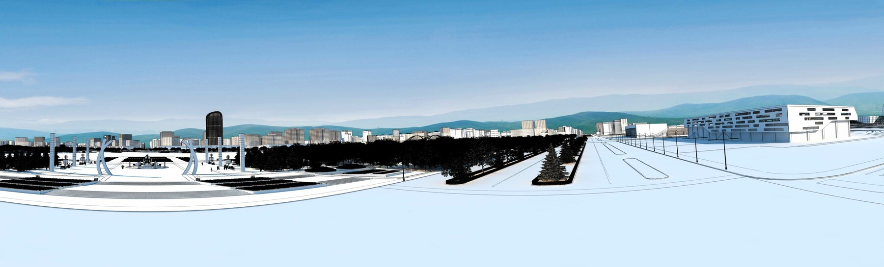 ArtStation - City large open space | Resources