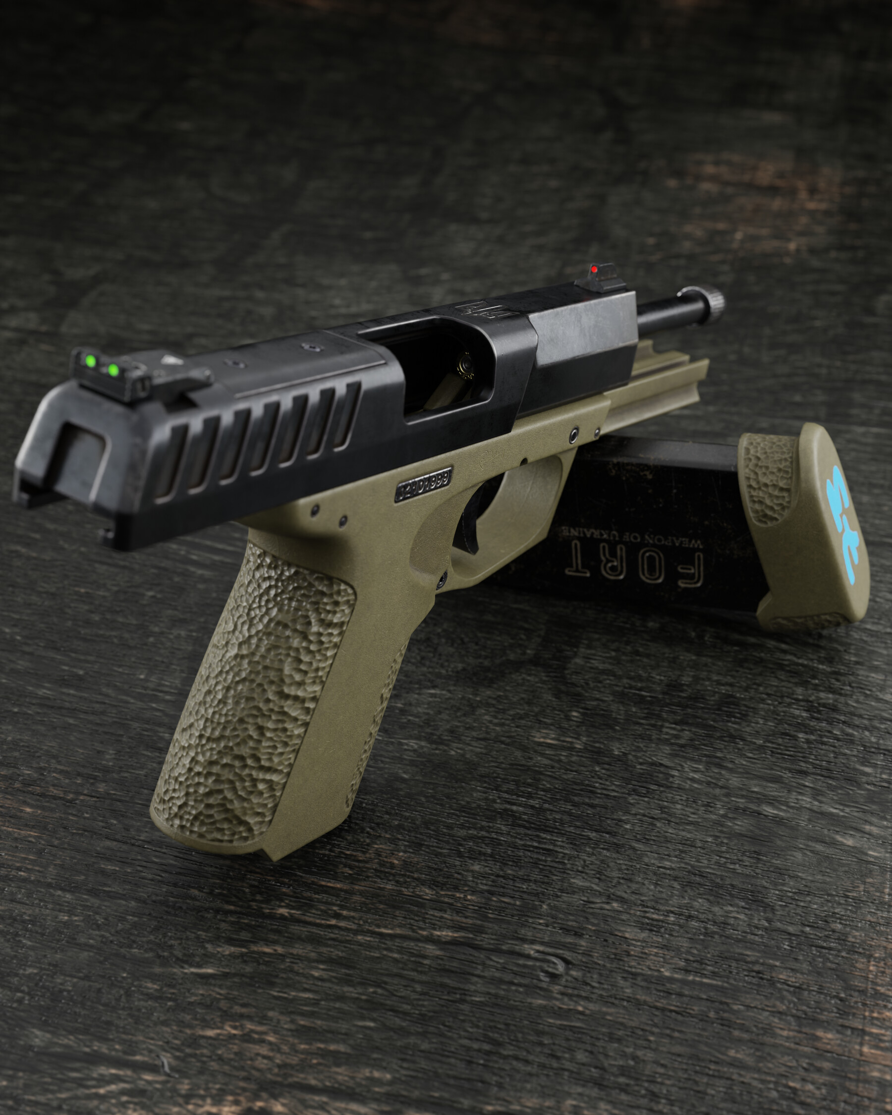 ArtStation - Pistol FORT-28 mod2 | Game Assets