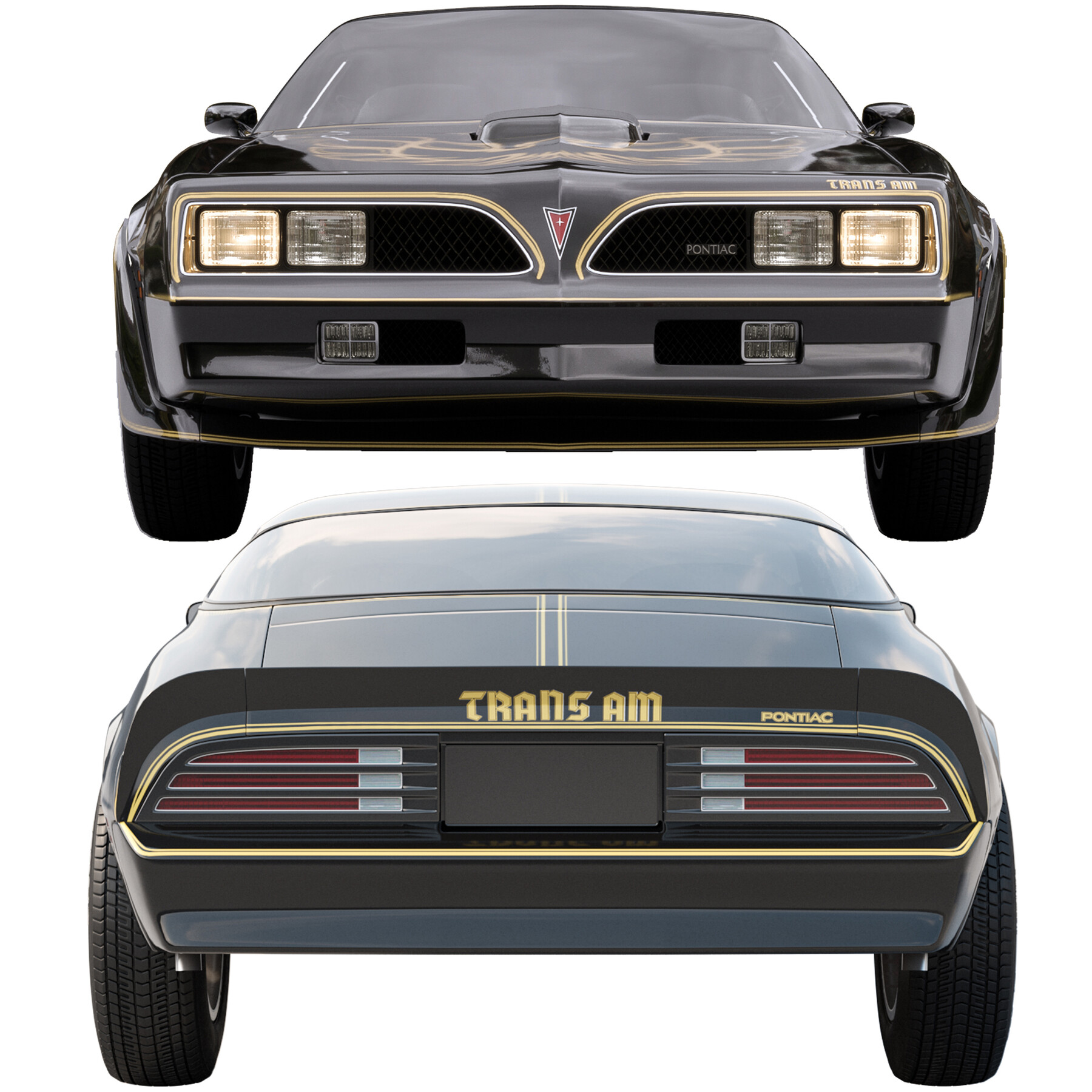 ArtStation - Pontiac Firebird Trans Am 1977 | Resources