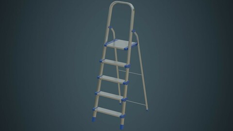 ArtStation - Step Ladder 4A | Game Assets