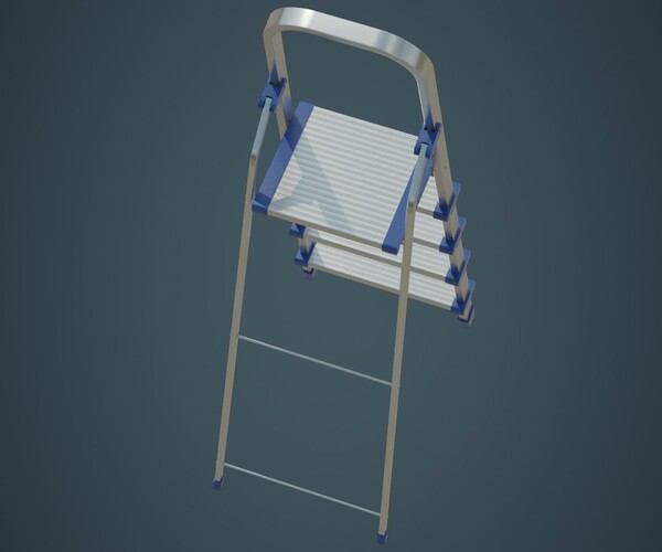 ArtStation - Step Ladder 4A | Game Assets