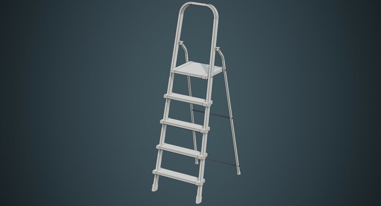 ArtStation - Step Ladder 4A | Game Assets