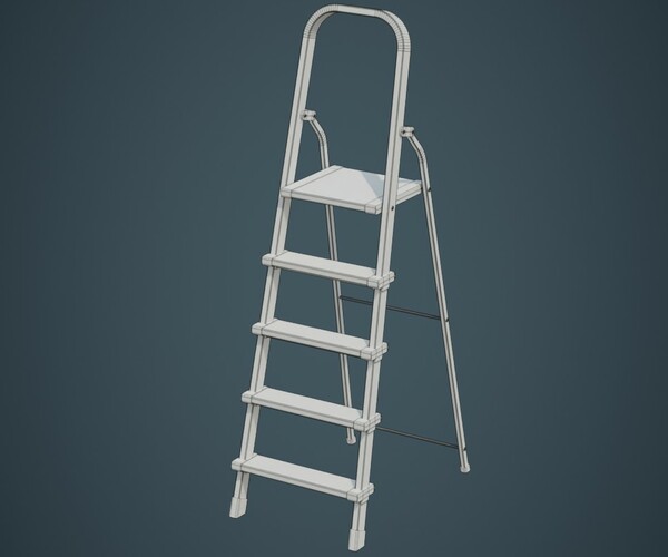 ArtStation - Step Ladder 4A | Game Assets