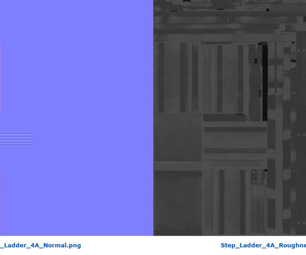 ArtStation - Step Ladder 4A | Game Assets