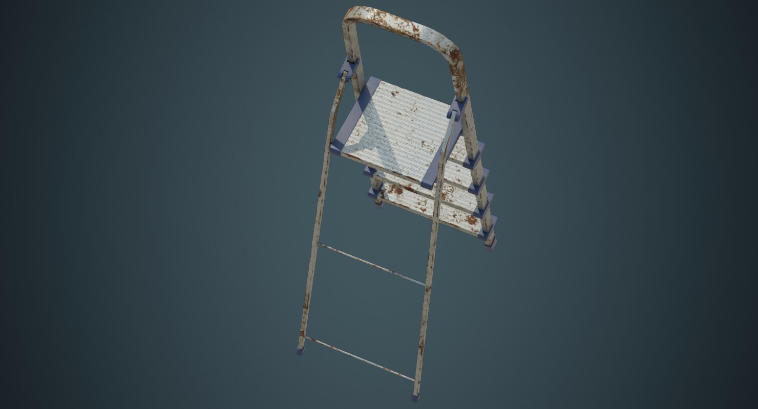 ArtStation - Step Ladder 4B | Game Assets