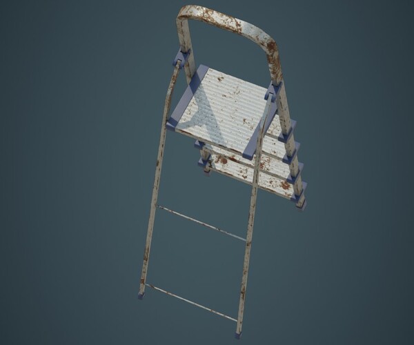 ArtStation - Step Ladder 4B | Game Assets