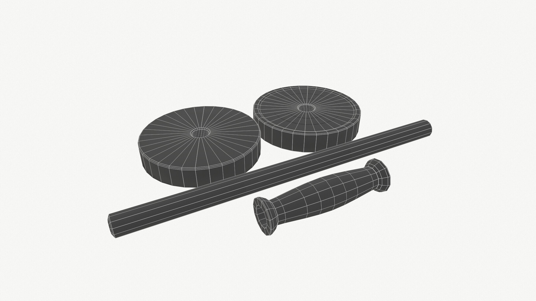 ArtStation - Old Dumbbell | Game Assets