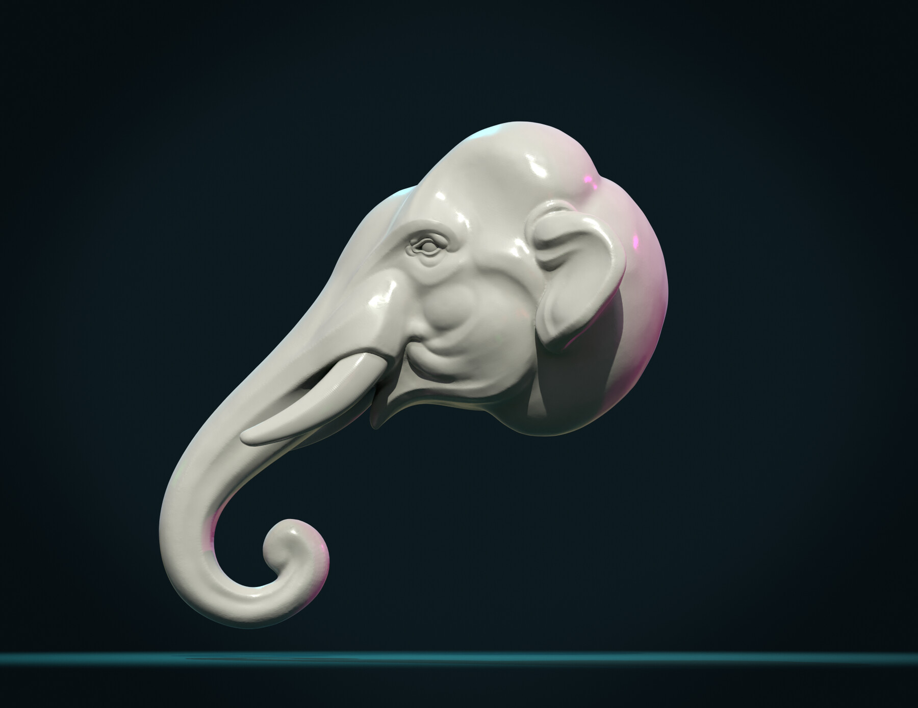 ArtStation - Elephant head | Resources