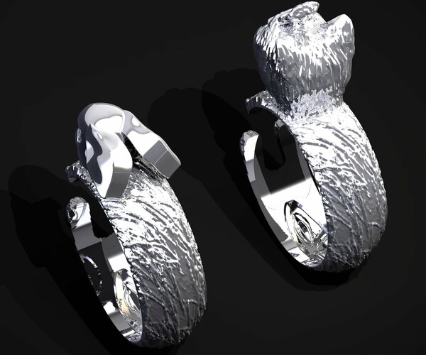 ArtStation - 2 animal rings | Resources