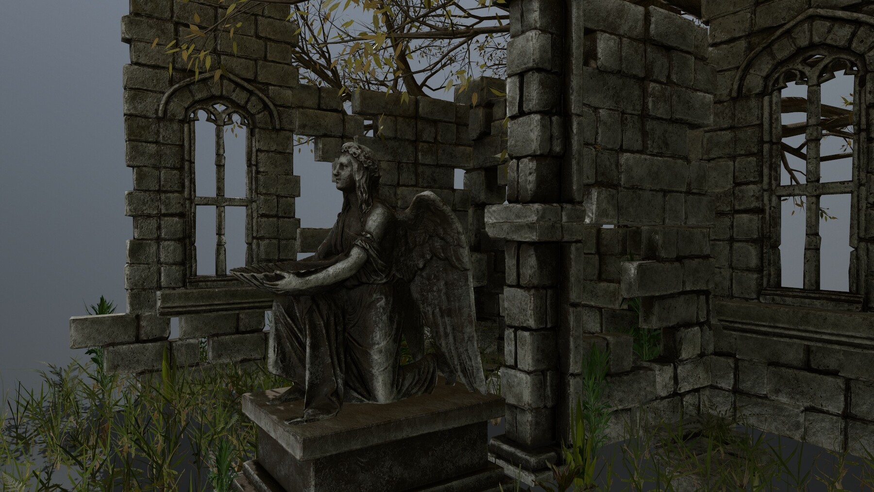 ArtStation - ruin set | Game Assets