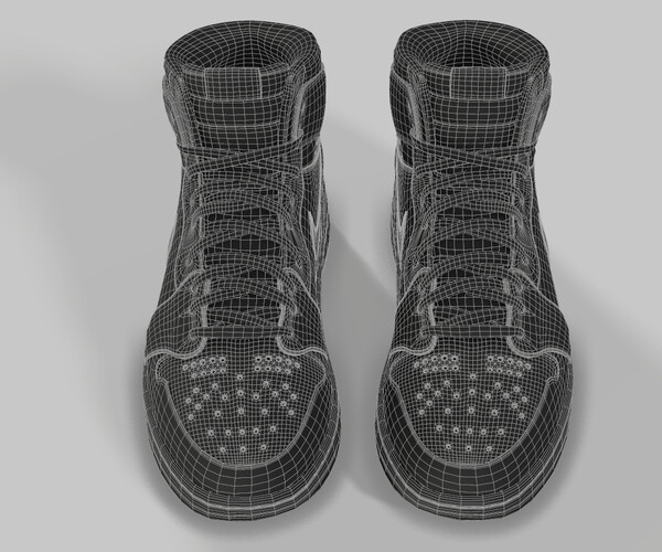 ArtStation - Nike Jordan 1 University Blue | Game Assets