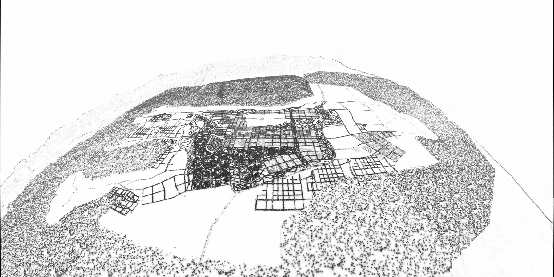 ArtStation - Urban Planning - Large City Aerial View 05 | Resources