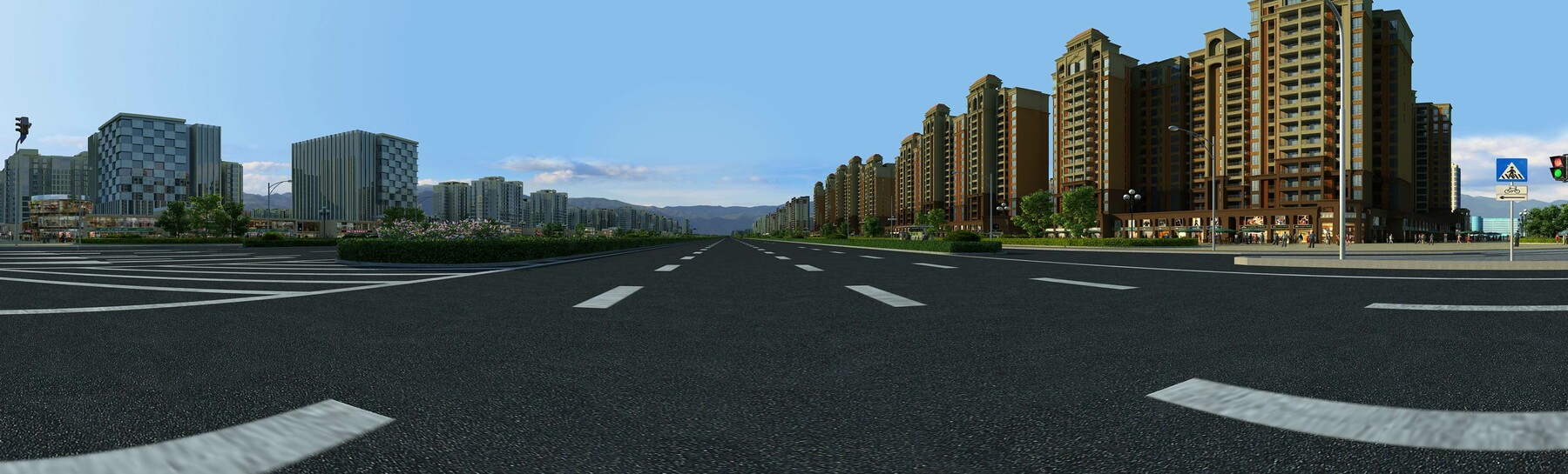 ArtStation - Urban Planning - Large Community Road | Resources