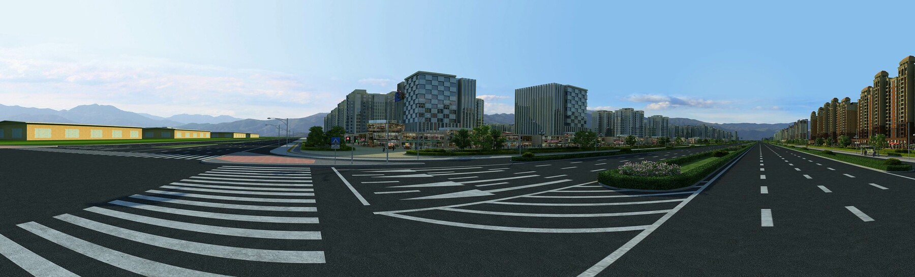 ArtStation - Urban Planning - Large Community Road | Resources