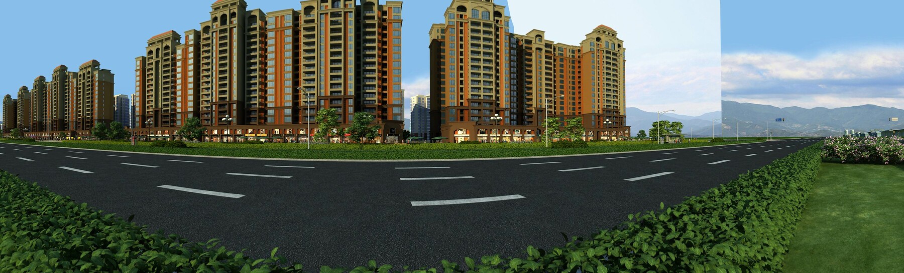 ArtStation - Urban Planning - Large Community Road | Resources