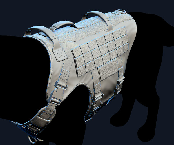 ArtStation - Dog vest | Resources