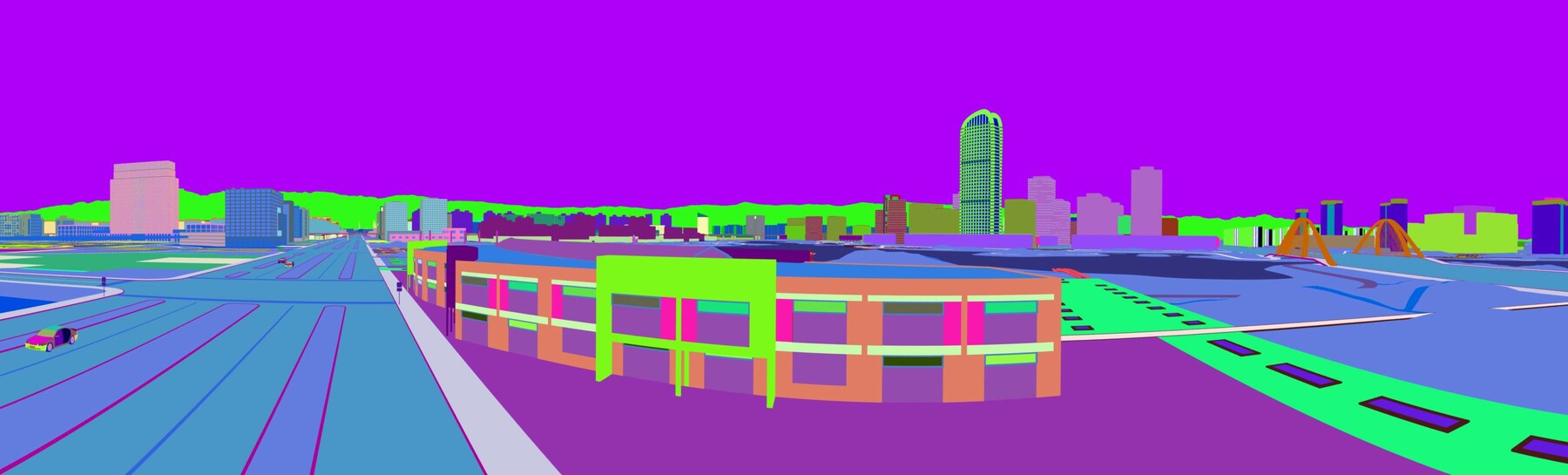 ArtStation - Urban Planning - Factory Business District | Resources