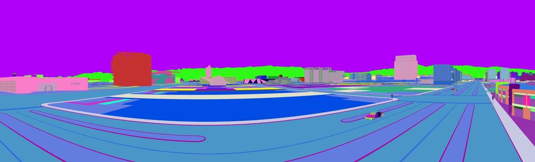 ArtStation - Urban Planning - Factory Business District | Resources