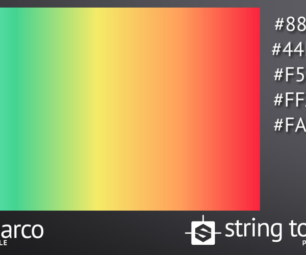 ArtStation - MV String to Color - Pattern Generator (Free) | Resources