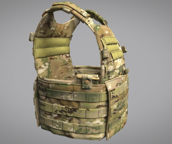 ArtStation - Military Bulletproof Plate Carrier Vest LBT 6094 ...
