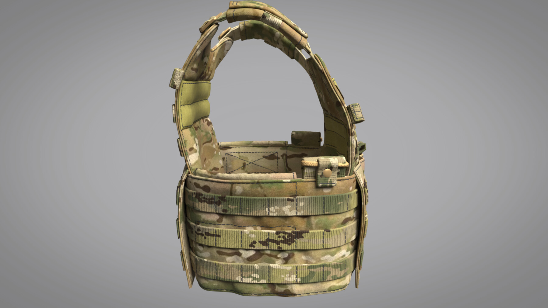 ArtStation - Military Bulletproof Plate Carrier Vest LBT 6094 ...