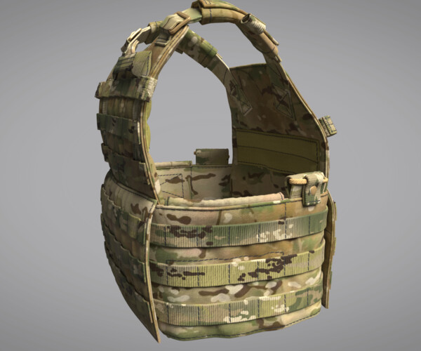 ArtStation - Military Bulletproof Plate Carrier Vest LBT 6094 ...