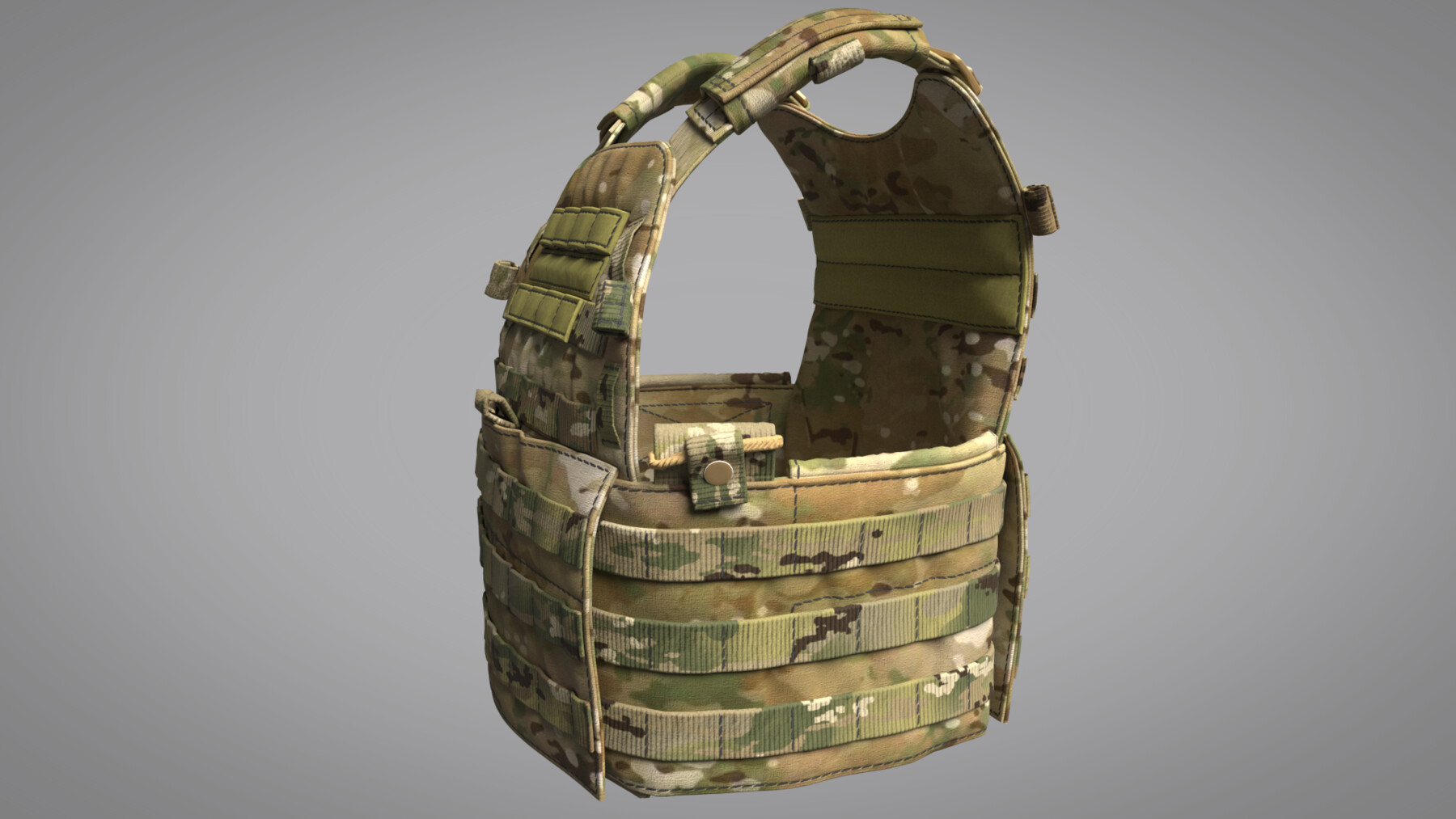 ArtStation - Military Bulletproof Plate Carrier Vest LBT 6094 ...