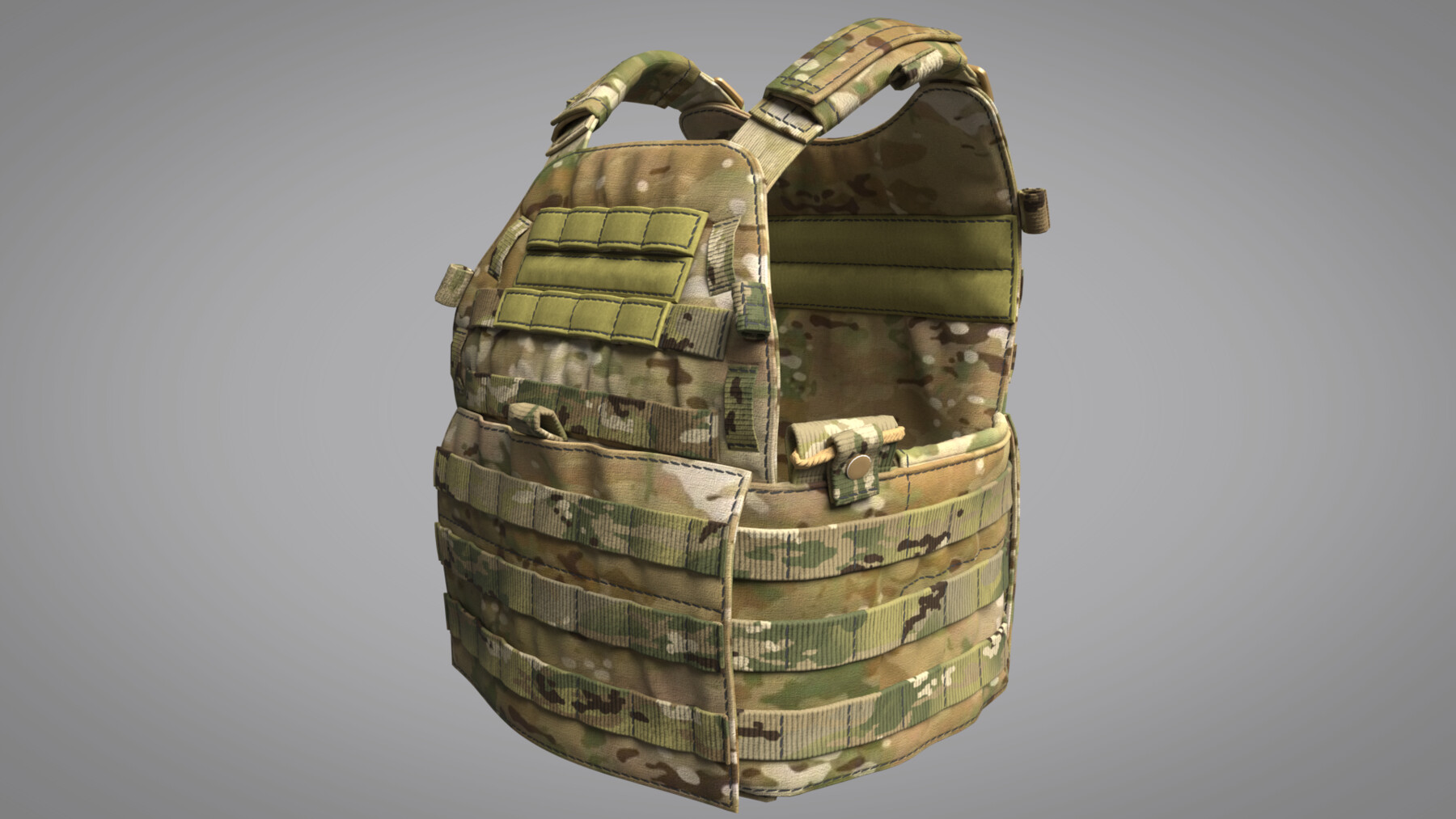 ArtStation - Military Bulletproof Plate Carrier Vest LBT 6094 ...
