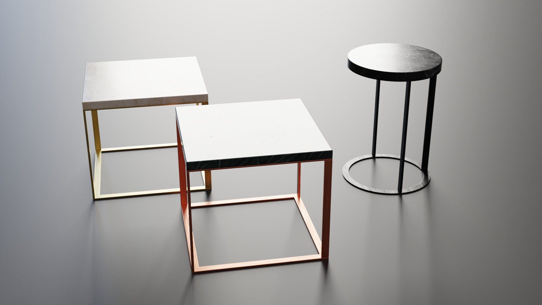 ArtStation - Lithos Side Tables by BB Italia | Resources