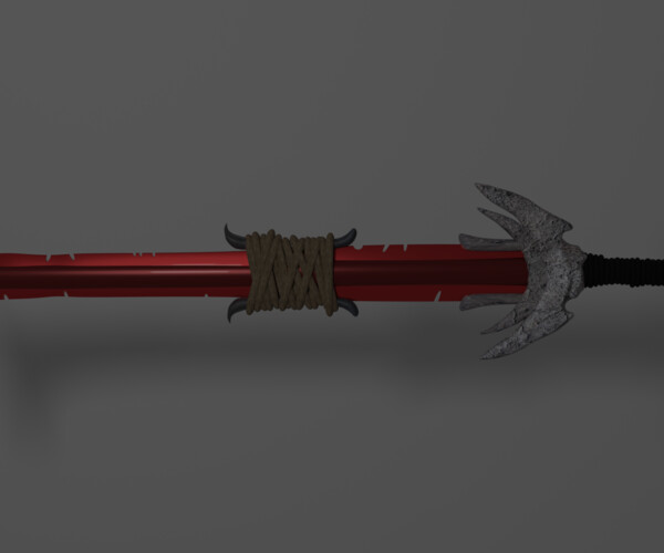 ArtStation - Red Sword in Blender | Game Assets