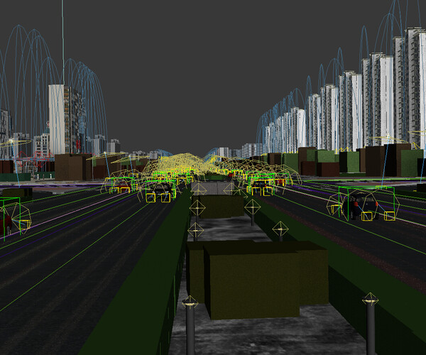 ArtStation - Urban Planning - Night Scene 03 | Resources