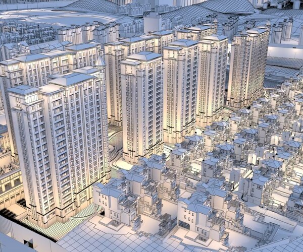 ArtStation - Large residential area 06 | Resources