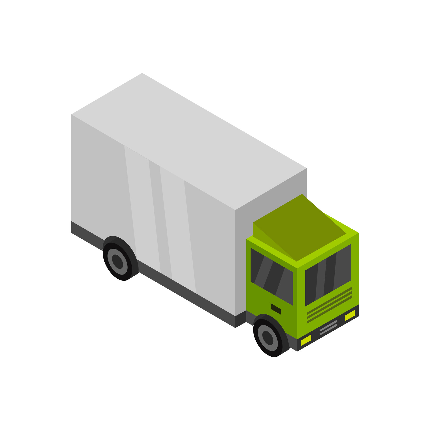 ArtStation - Isometric truck | Artworks