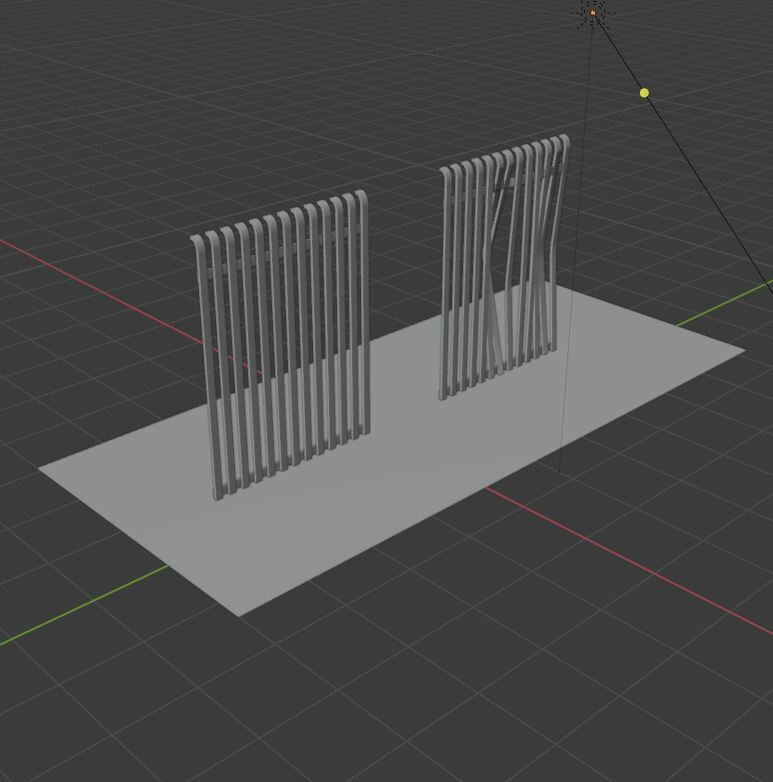 ArtStation - Fence 7 - 3D-Model | Game Assets