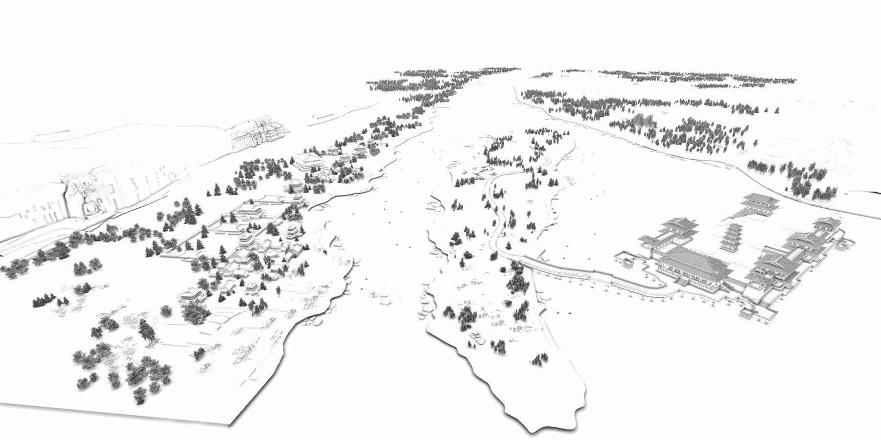 ArtStation - Winter city building snow scene 01 | Resources