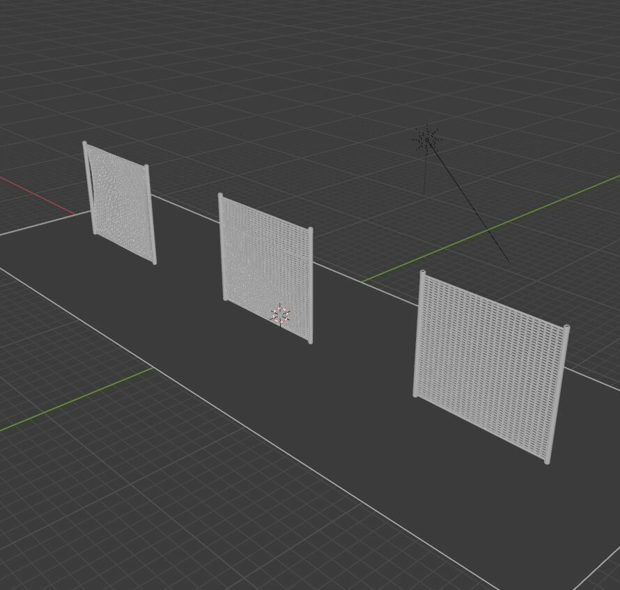 ArtStation - Fence 8 - 3D-Model | Game Assets