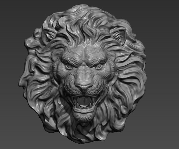 ArtStation - Lion Head | Resources