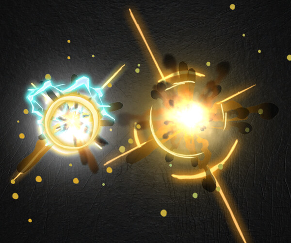 ArtStation - Free 2D Impact FX | Game Assets