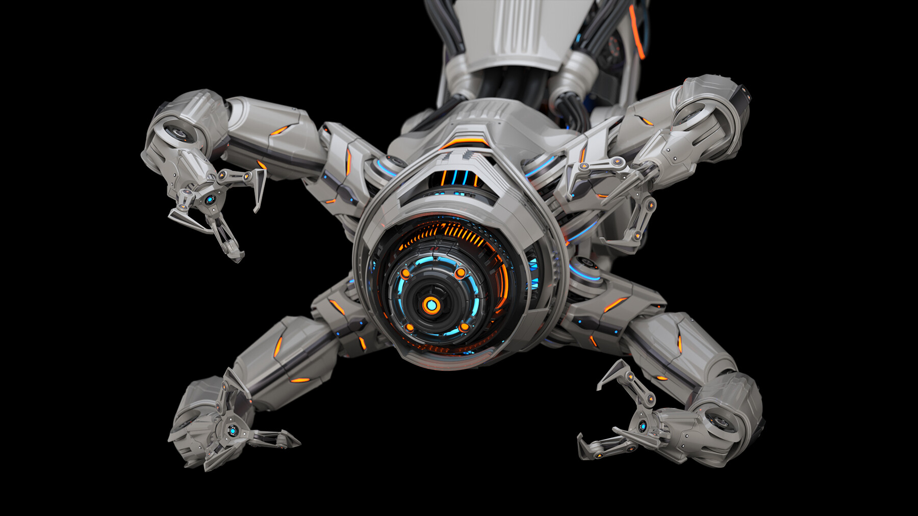 ArtStation - Assembly Robot 2 Rigged And Animated 3D MODEL | Resources