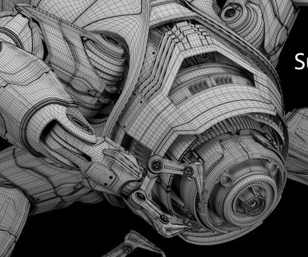 ArtStation - Assembly Robot 2 Rigged And Animated 3D MODEL | Resources